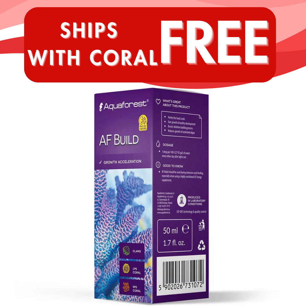 AF Build Coral Growth Enhancement - 50ml – Coral Stop